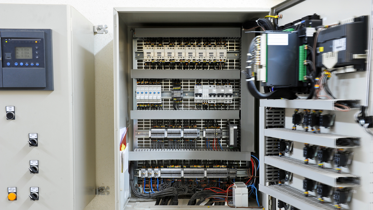 Introduction to Electrical Control Panels including PLCs and HMIs — PLC ...